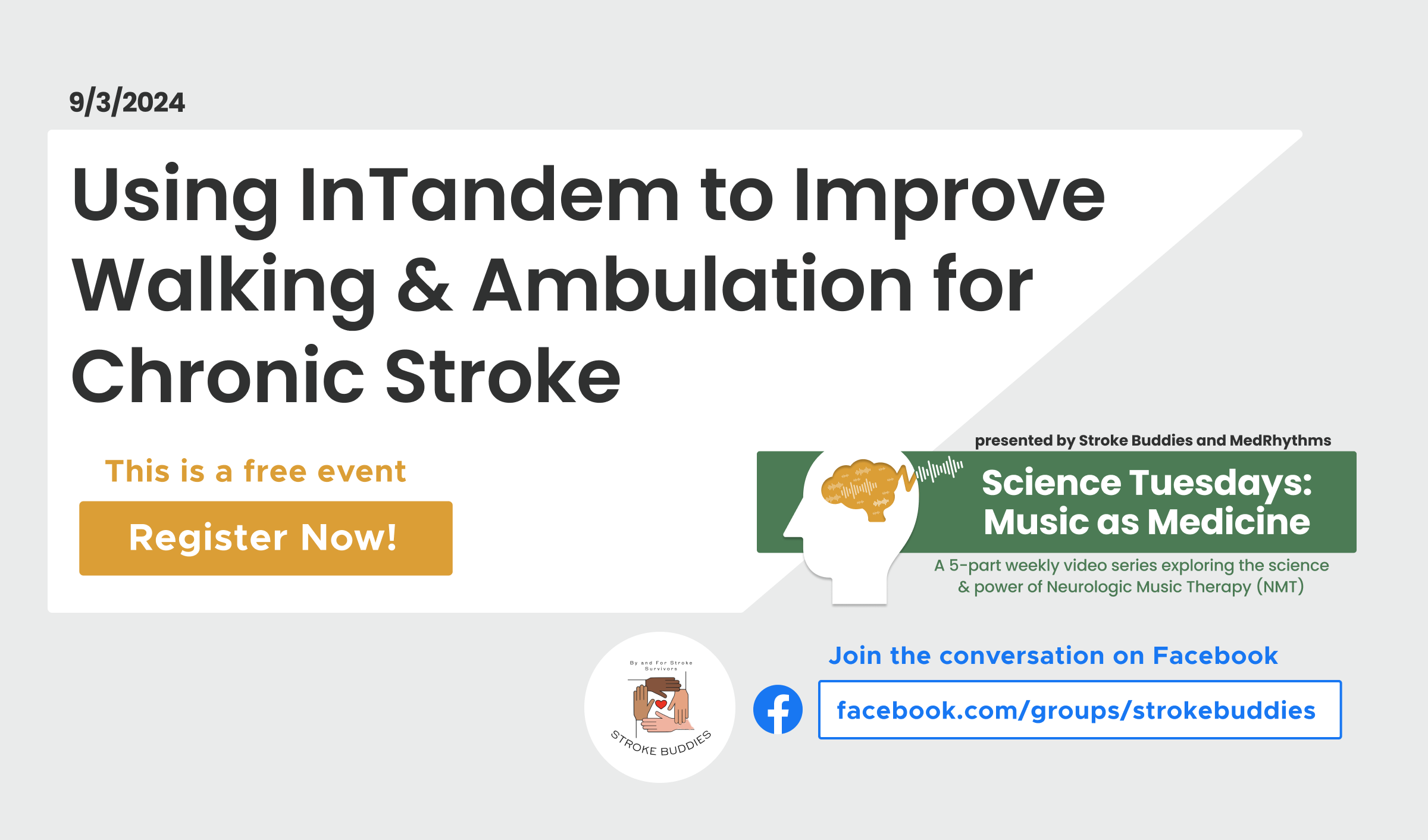 Improve Walking for Chronic Stroke Using InTandem